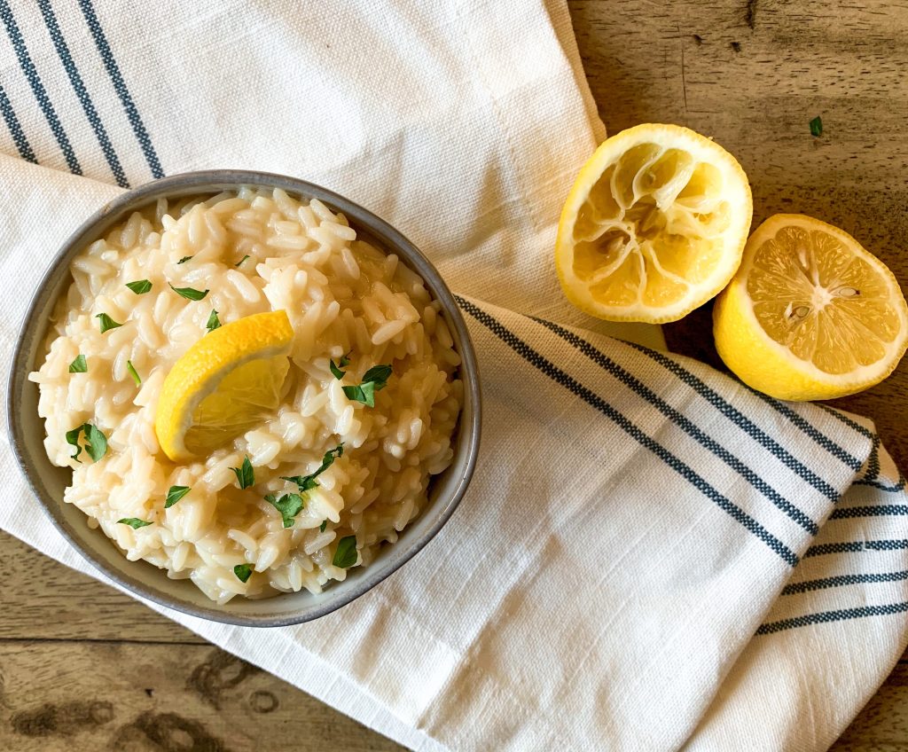 Traditional Cretan Style Pilafi or Gamopilafo - Greek Lemon Rice