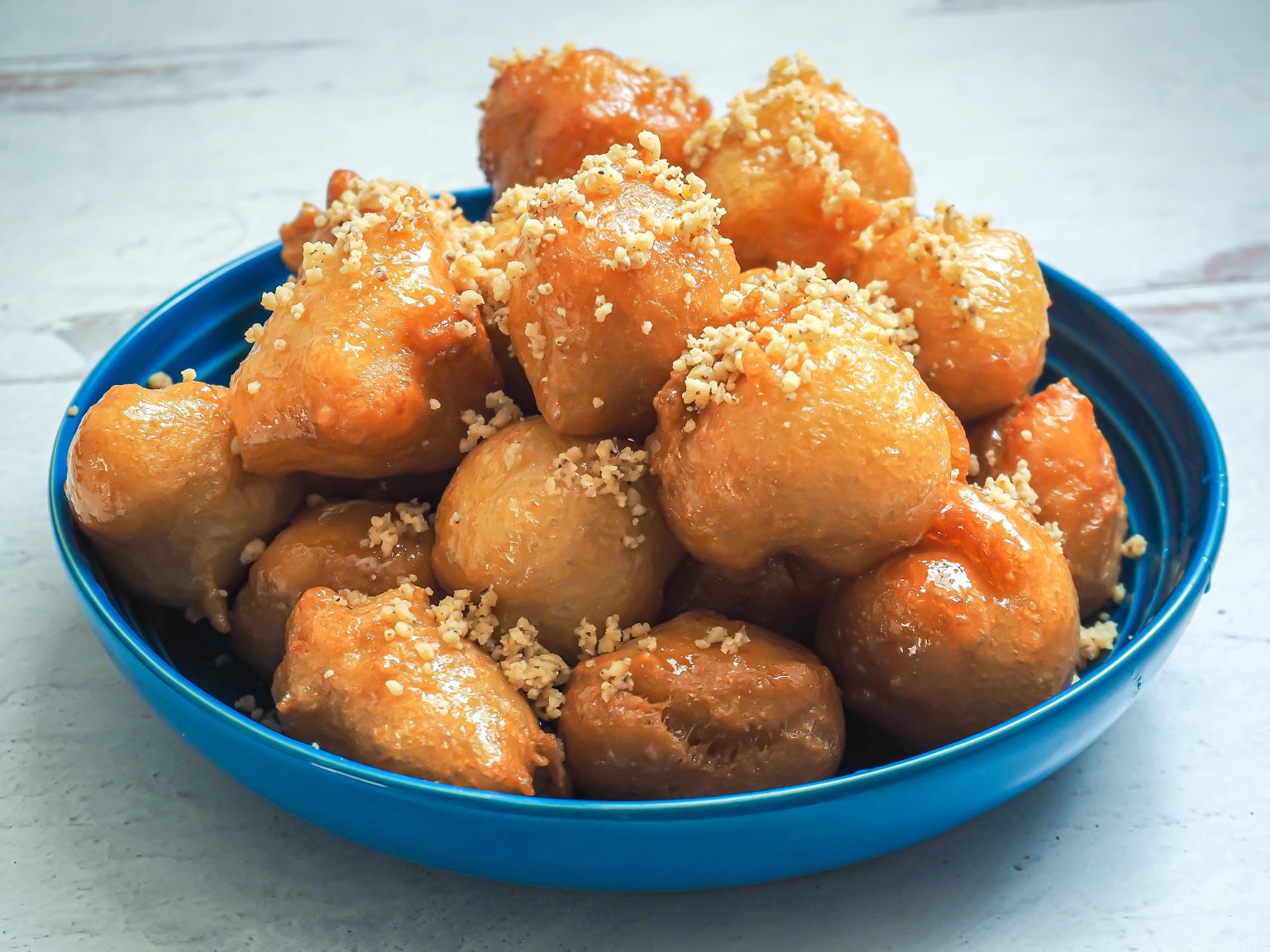 Loukoumades - Greek Donuts - Classic Honey Or Other Flavors!