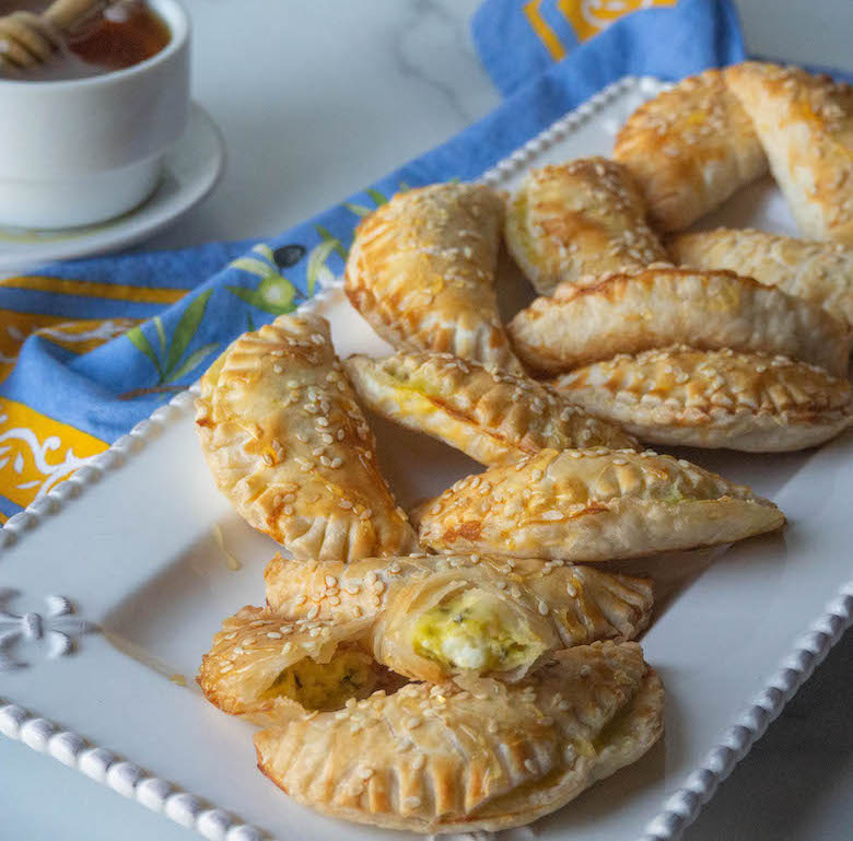Kalitsounia - Cretan Cheese Pastries - Cook Like A Greek